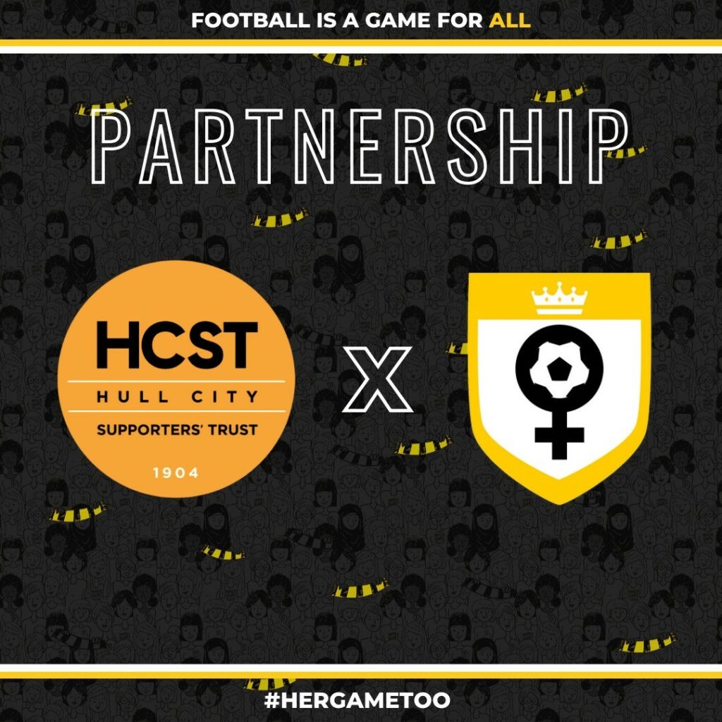 HCST to Partner with Her Game Too – Hull City Supporters Trust